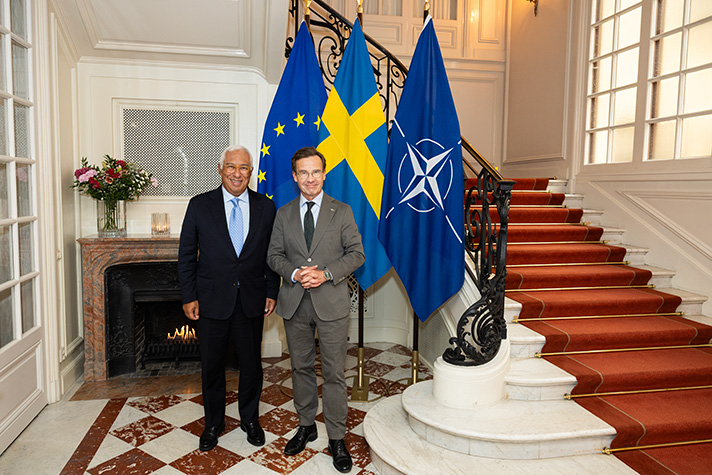 Swedish Prime Minister receives President of the European Council ...